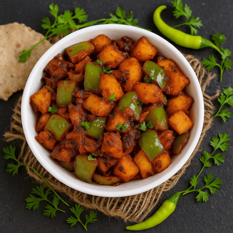 Aloo Shimla Mirch Recipe – 7 Simple Steps to Make This Delicious Veg ...